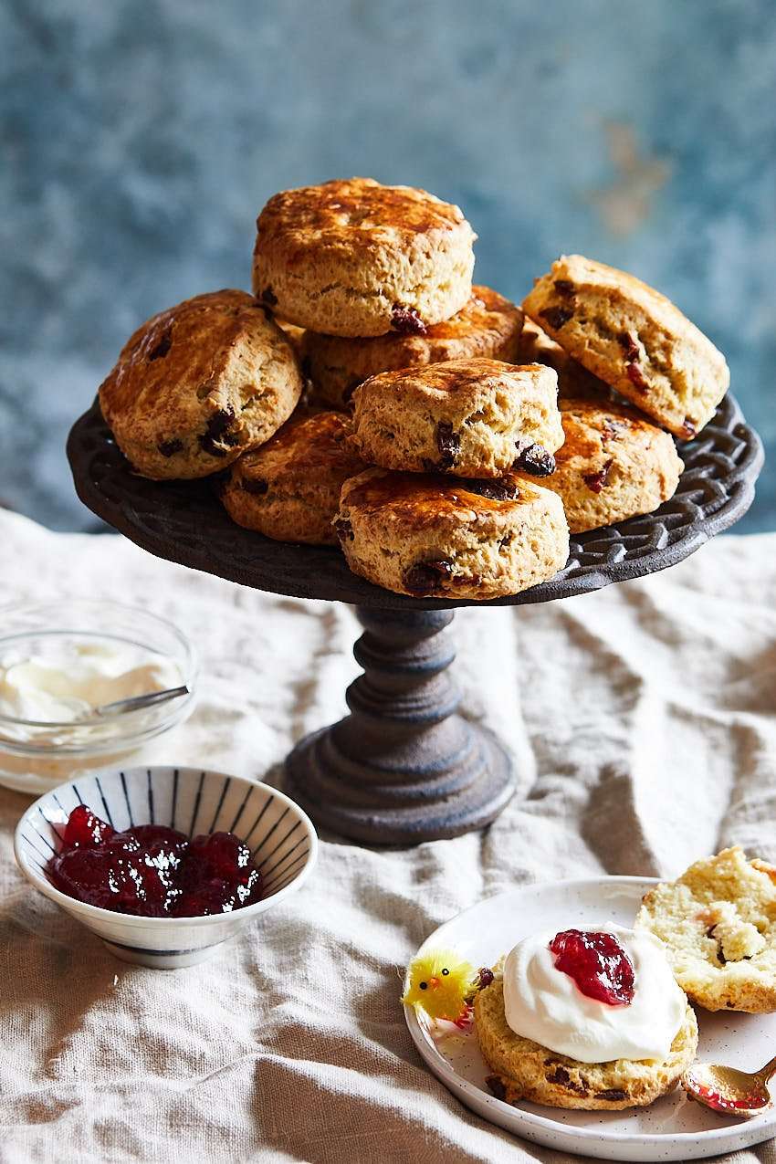 Makkelijk recept voor scones met cranberries - Paper Travels